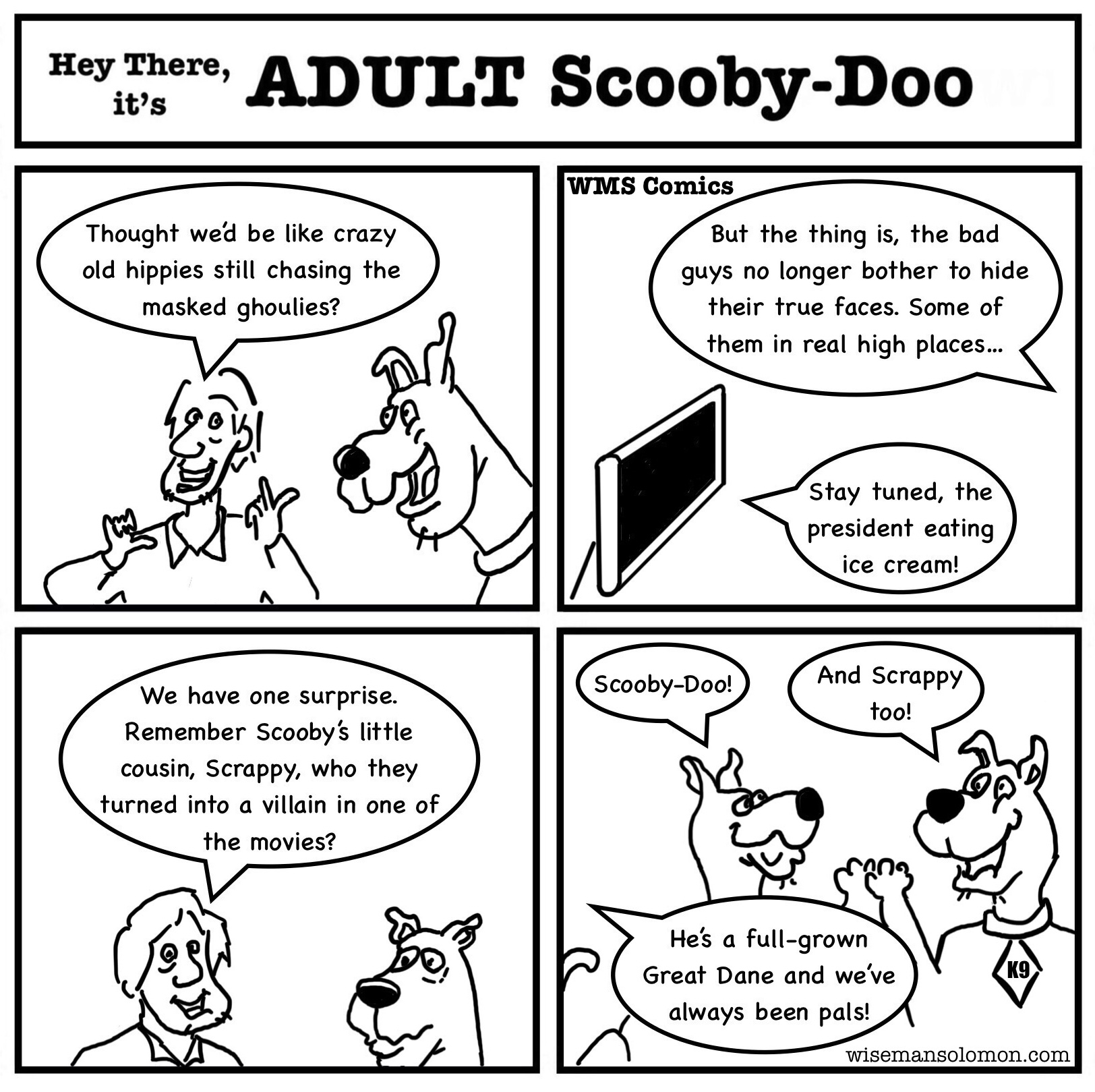 Adult Scooby-Doo WMS Comics 4 – Bible Study